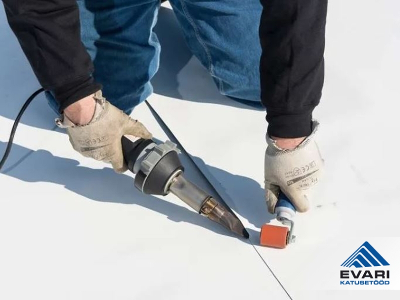 PVC materjal katuse ehitamiseks • OÜ Evari Ehitus