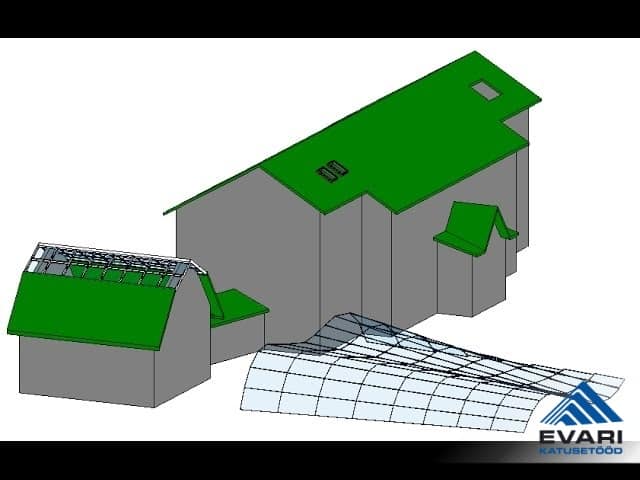 Kaldkatus on suurema kaldega kui 1:10 • OÜ Evari Ehitus
