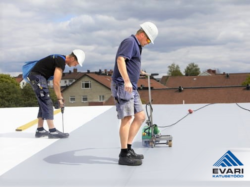 PVC rullmaterjal - hüdroisolatsioon - OÜ Evari Ehitus