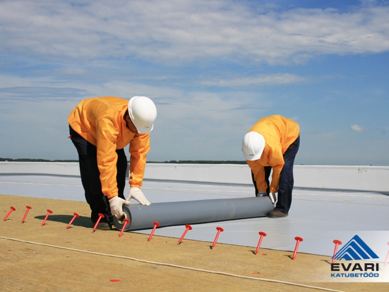 PVC rullmaterjal - hüdroisolatsioon - OÜ Evari Ehitus